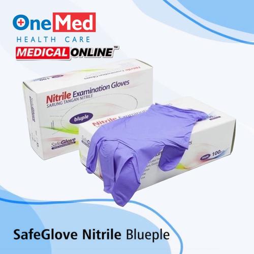 Jual SARUNG TANGAN NITRILE BIRU / BLUE EDITION POWDER FREE SAFEGUARD ...