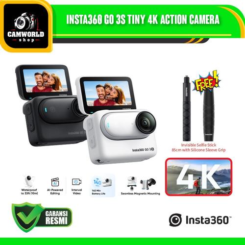 Jual Insta360 GO 3S Tiny 4K Action Camera Insta360 GO3S GO 3S - WHITE ...