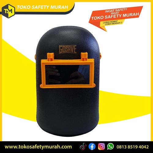 Jual Kedok Las GOSAVE Face Shield Welding Topi Helmet Topeng Las BEST ...
