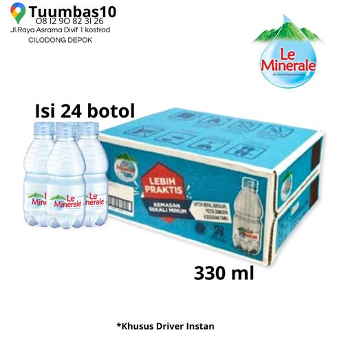 Jual Le Minerale 330 ml 1 dus botol mini isi 24 pcs - Kota Depok ...