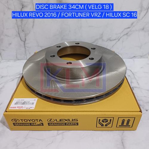 Jual disc brake atau piringan cakram hilux revo 2016 up/ fortuner vrz ...
