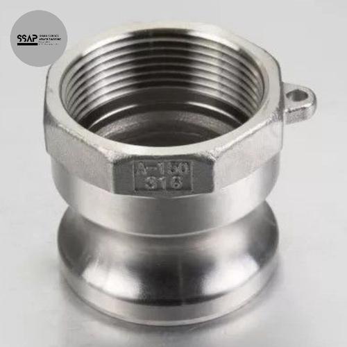 Jual Camlock Stainless 1/2" inch Type A 50 / Camlock Fitting Stainless ...