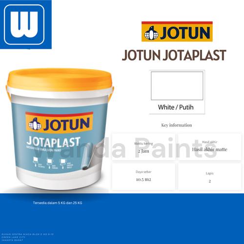 Jual JOTUN JOTAPLAST New White (26 KG) - Jakarta Barat - WANDA PAINTS ...