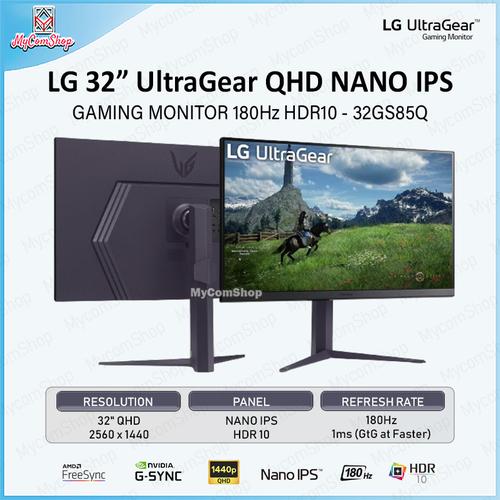 Jual LG ULTRAGEAR 32" GAMING MONITOR QHD HDR10 180HZ 1MS NANO IPS ...