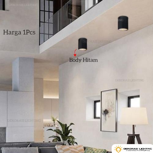 Jual Lampu downlight outbow bulat 4in lampu dinding fiting e27 4 inch ...