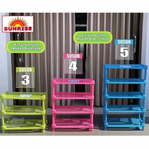 Jual Rak Sepatu Miring Tempat Sendal Susun SUNRISE SHOES RACK - Kota ...