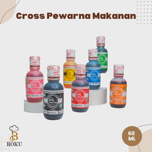 Jual Cross Pewarna Makanan / Food Coloring 60 ml 2 - Black Phantom ...