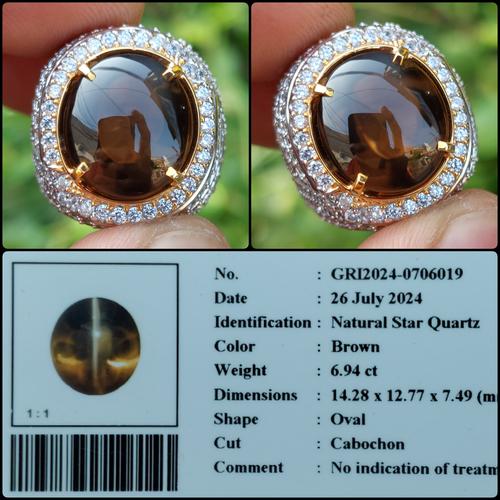 Promo Natural Star Quartz Crystal Clean Body Glass Good Luster Batu ...