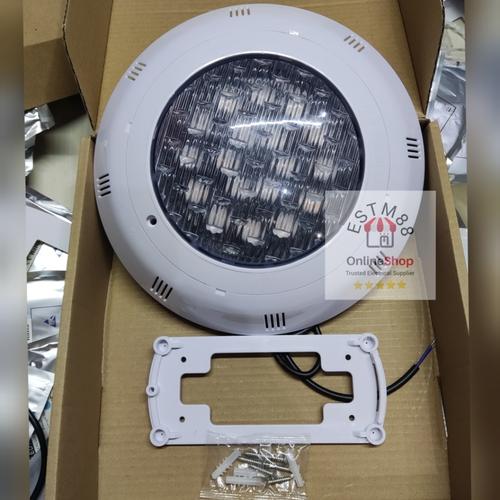 Jual LAMPU KOLAM RENANG 18W SWIMMING POOL LED 12V PUTIH / WW POOL LIGHT ...