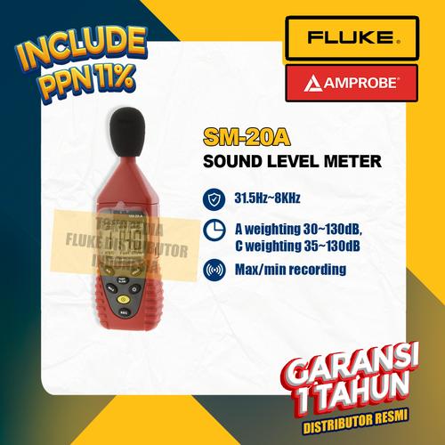 Jual Amprobe SM-20A Sound Meter - Jakarta Barat - Fluke Distributor ...