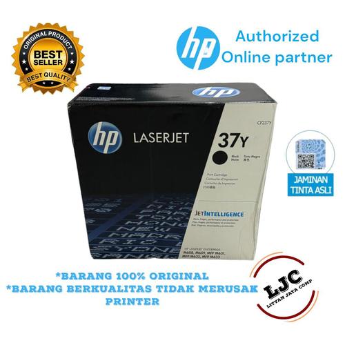 Jual TONER LASERJET HP 37Y(CF237YC) BLACK ORIGINAL - Jakarta Selatan ...