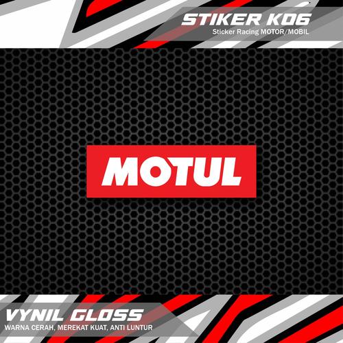 Jual Stiker Motul Sticker Oli Sponsor Motor Mobil 10x3cm - Kota ...