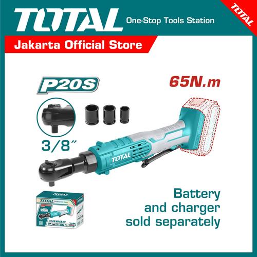 Jual TOTAL Cordless drive ratchet TDRLI2060151 Ratchet penggerak tanpa ...
