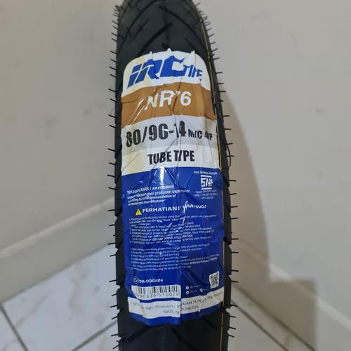 Jual Ban Motor IRC TIRE NR76/SS530F TUBE TYPE 80/90-14 M/C 40P - Kab ...
