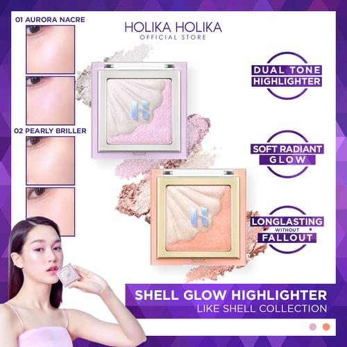 Promo Holika Holika Shell Glow Highlighter (Like Shell Collection) - 01 ...