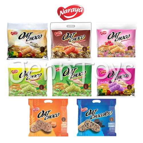 Jual Naraya Oat Choco Snack Oat Sereal Gandum Vanilla Pandan Green Tea ...