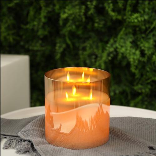 Jual Lilin LED Elektrik Hiasan Meja Makan / Luxury Candle Jar EB Dining ...