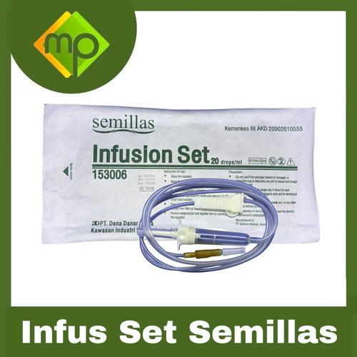 Jual Infus Set Semilas Selang Infus Semillas Infus Set - Jakarta Timur ...