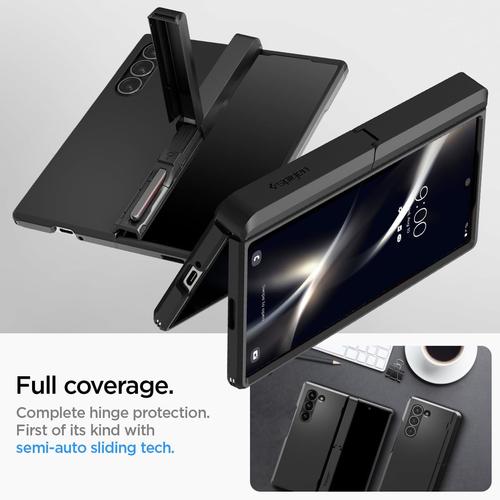 Jual [ORIGINAL] Samsung Z Fold 5 Fold 5 5G Armor Protection S Pen Holder Kick Stand Case Cover ...
