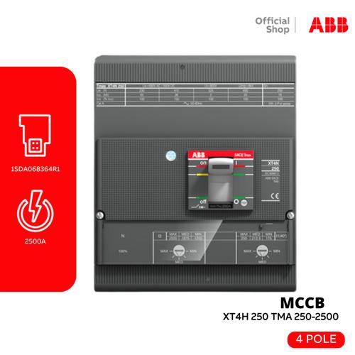 Promo ABB MCCB 4P 70KA 250A XT4H 250 TMA 250-2500 4P F F 1SDA068364R1 Cicil 0% 3x - Jakarta ...