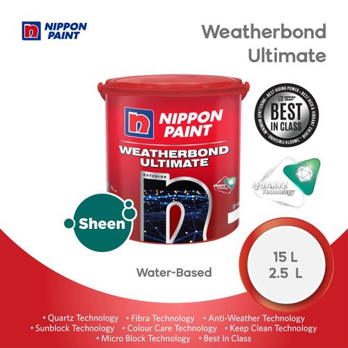 Jual Nippon Weatherbond Ultimate 2.5 Lt Brilliant White dan Custom ...