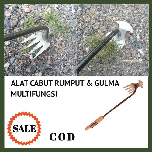 Jual ALAT PENCABUT RUMPUT ALAT KEBUN Weeding Garu Harrow Manual - Kab ...