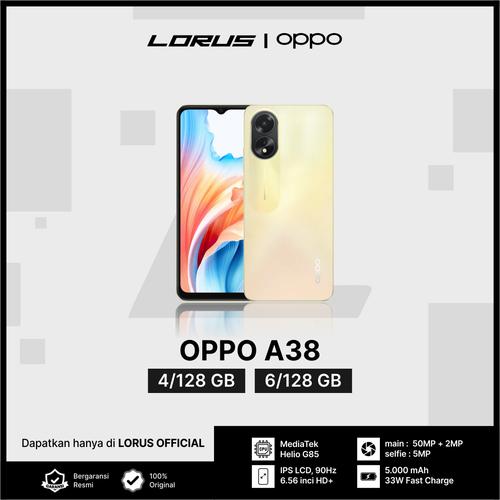 Jual Oppo A38 6/128 GB Garansi Resmi - Gold - Kota Padang - Lorus ...