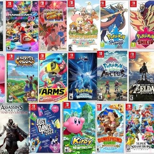Jual Memory Card Nintendo Switch SD Card Full Game Nintendo Switch Game ...