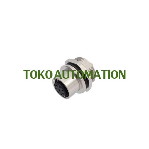 Jual M12 Socket Connector 8 pin female Konektor SA52 - Jakarta Utara ...