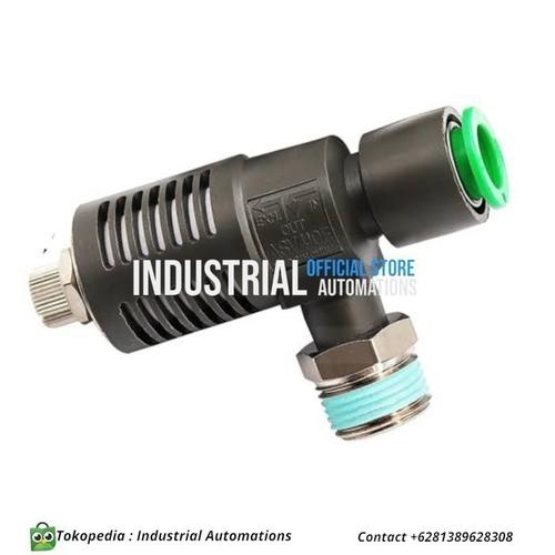 Jual SMC ASV410F-03-10S (∅10mm×3/8") Speed Exhaust Controller Series ...