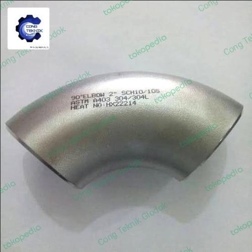 Jual Elbow Las Stainless 1" Inch SCH20 SS304 / Knee SUS 304 Welded ...