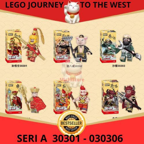 Jual BRICKS LEGO JOURNEY TO THE WEST SUN WU KONG ZHU BA JIE SHA SENG ...