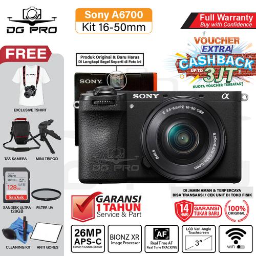 Jual Sony A6700 kit 16-50mm Mirrorless Camera Alpha A 6700 16-50 mm ...