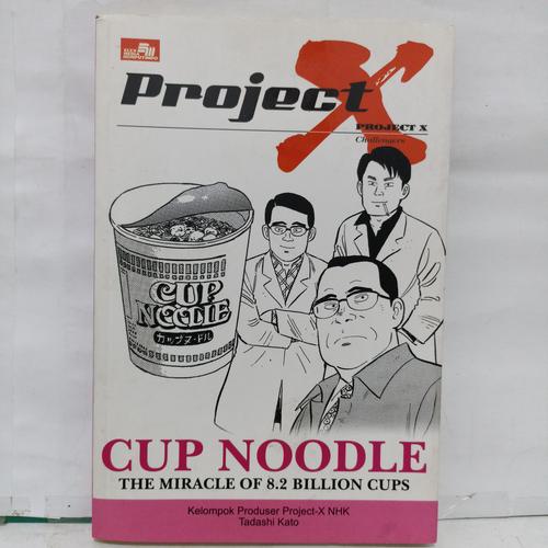 Jual Komik Project Cup Noodle the miracle cups - Jakarta Utara - Martin ...