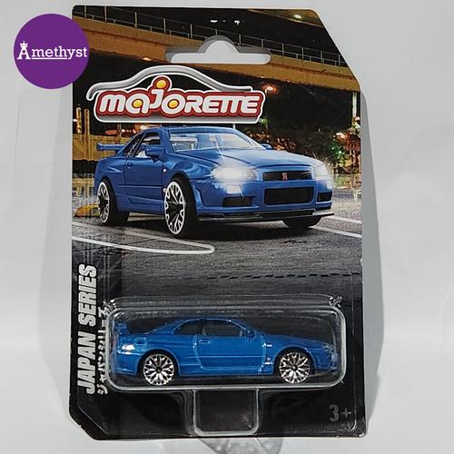 Jual Majorette Japan Series Nissan Skyline GTR R34 Biru - Jakarta Utara ...