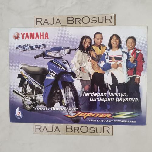 Jual Poster brosur katalog flyer jadul lawas Yamaha Jupiter Z 2005 - Kab. Langkat - RajaBrosur ...