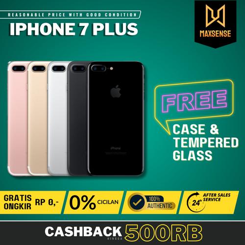 Jual iBox | iPhone 7 Plus 32GB Second Fullset Red Rose Gold Black ...