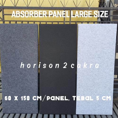 Jual Absorber Panel Acoustic Large Size 60x150 cm - Abu Muda - Kota ...
