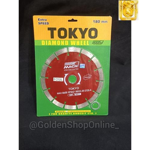 Jual Diamond Wheel Tokyo 7" Dry -Diamond wheel Potong Beton-Keramik dll ...