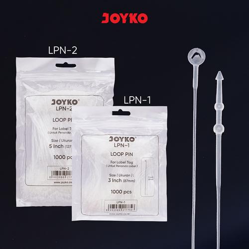 Promo Loop Pin Label Tag Tali Hang Untuk Penanda Label Joyko LPN-1~2 ...