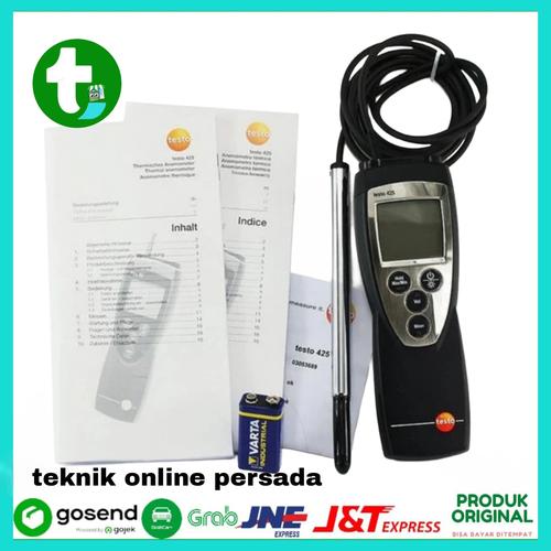 Jual Hot Wire Anemometer Handheld Testo425 Probe Hot Ball Anemometer ...