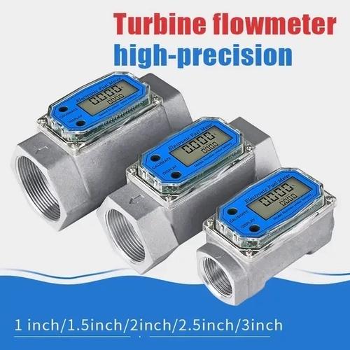 Jual Water Flow Meter 1 Inch Turbine Digital 1 Inch Solar NPT Fuel Diesel - Jakarta Barat ...
