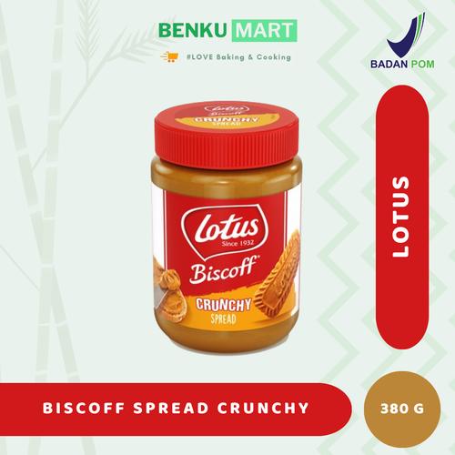 Jual Selai Lotus Biscoff Crunchy Spread 380 gr | Selai Karamel ...