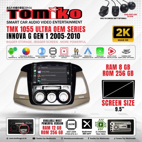 Promo Head Unit Android Tomiko TMK 1055 ULTRA OEM Series for Innova G ...