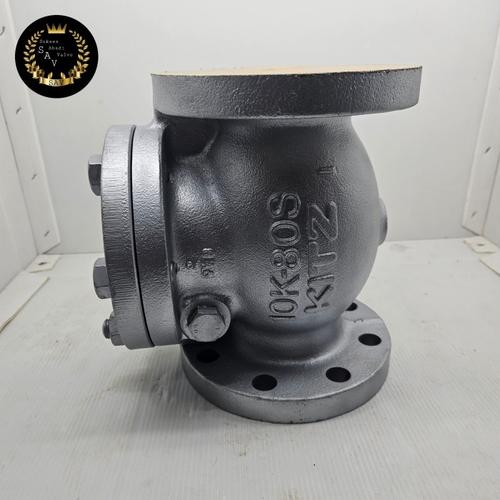 Jual Swing Check Valve Kitz 4" Inch Cast Iron DN100 Flange Jis 10K ...