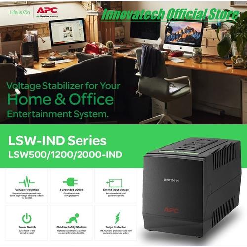 Jual APC Line-R Automatic Voltage Regulator AVR Stabilizer Stavolt ...