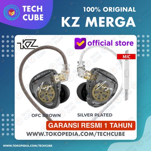 Promo KZ Merga with MIC Dual Dynamic Driver In Ear Monitor IEM Earphone ...