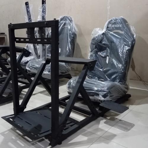 Jual rig plus stand tv Marvel simulator cockpit - with shift hb - Kota ...