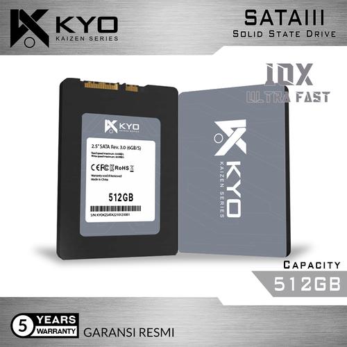 Jual SSD KYO KAIZEN 512GB SATA III 2.5" 6GB/S SSD SATA 3 3D NAND FLASH ...