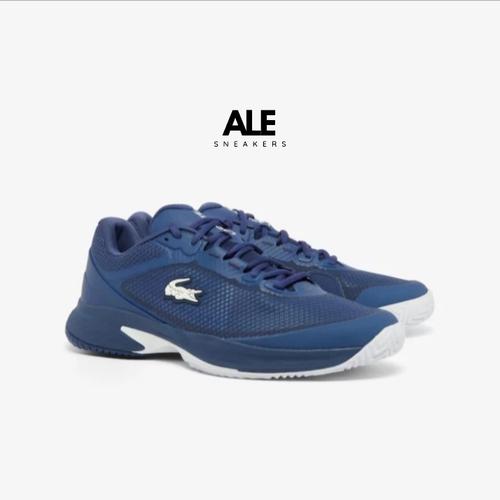 Jual Sepatu Tennis Pria Lacoste Tech Point Navy/White ( 48SMA0088 ...